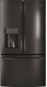 PFE28KBLTS GE Profile 36" 27.8 Cu. Ft. French Door Refrigerator - Black ...