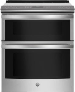 PS960YPFS GE Profile 30" Smart Slide-In Double Oven Electric Range ...