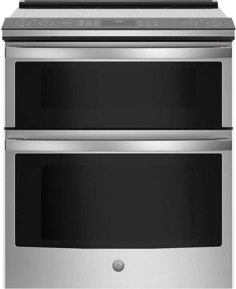 PS960YPFS GE Profile 30" Smart Slide-In Double Oven Electric Range ...