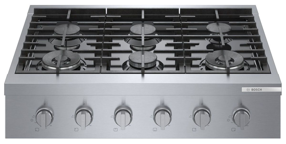 RGM8658UC Bosch 36" Gas Rangetop 800 Series - Stainless Steel