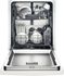 SHE3AR72UC Bosch Ascenta Series 24" Recessed Handle Dishwasher - White