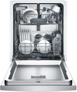 SHEM3AY55N Bosch 24" 100 Series Ascenta Front Control Dishwasher with ...