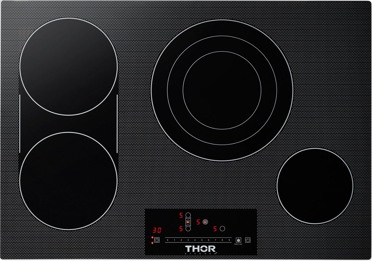 TEC30 Thor Kitchen 30" Professional Electric Cooktop with 4 Elements ...
