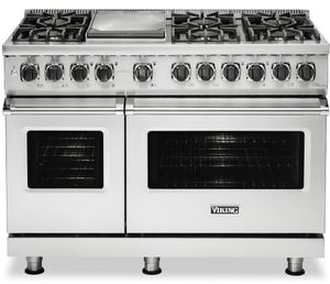 VDR5486GSS Viking 48" Professional 5 Series Dual Fuel Range 6 Pro ...
