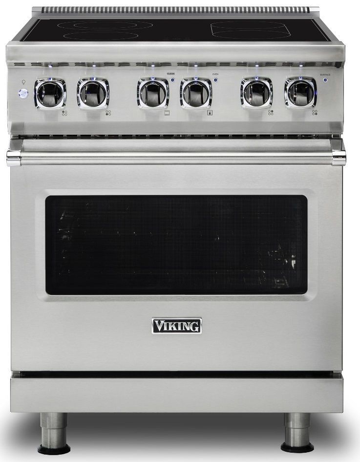 VER53014BSS Viking 30" Free Standing Electric Range with QuickCook ...