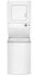 WET4024HW Whirlpool 24" Stacked Laundry Center Washer + Electric Dryer ...