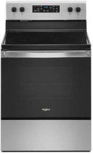 WFE505W0JZ Whirlpool 30" 5.3 cu ft Electric Range - Fingerprint ...