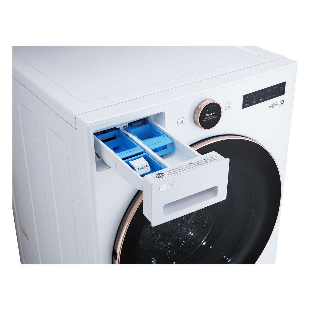 WM6500HWA LG 27" 5.0 cu. Ft. Ultra Large Capacity Front Load Washer ...