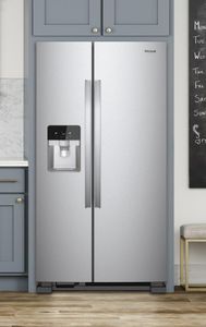 WRS321SDHZ Whirlpool 33" 21.4 Cu. Ft. Capacity Side-By-Side ...