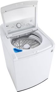 WT7005CW LG 27" 4.3 cu ft Mega Capacity Top Load Washer with 4-Way ...