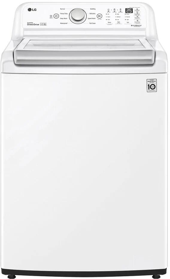 WT7150CW LG 5.0 cu.ft. Ultra Large Capacity Top Load Washer - White