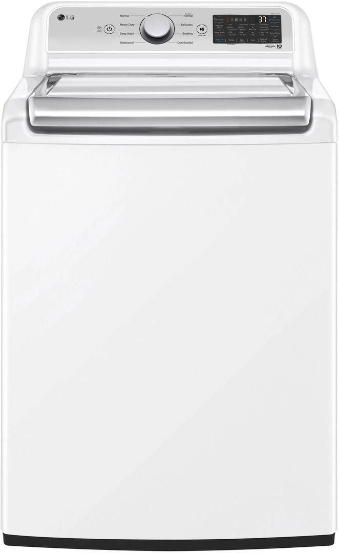 WT7405CW LG 27" 5.3 cu.ft. Mega Capacity Top Load Washer with 4-Way ...