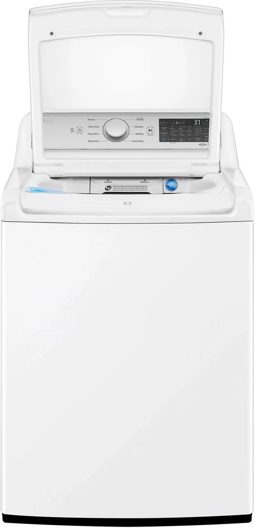 WT7405CW LG 27" 5.3 cu.ft. Mega Capacity Top Load Washer with 4-Way ...
