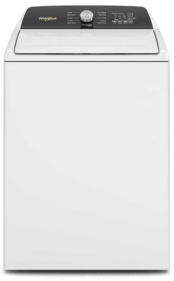WTW5015LW Whirlpool 28" 4.5 cu ft Top Load Washer - White