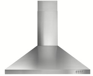 WVW57UC0FS Whirlpool 30" Canopy Wall Hood with 400 CFM and 3-Speed ...