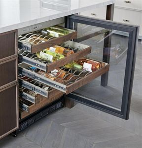 ZDWR240NBS Monogram 24" Wine Reserve - Reversible Hinge - Stainless Steel