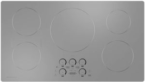 ZHU36RSTSS Monogram 36" ADA Compliant WiFi Enabled Induction Cooktop ...