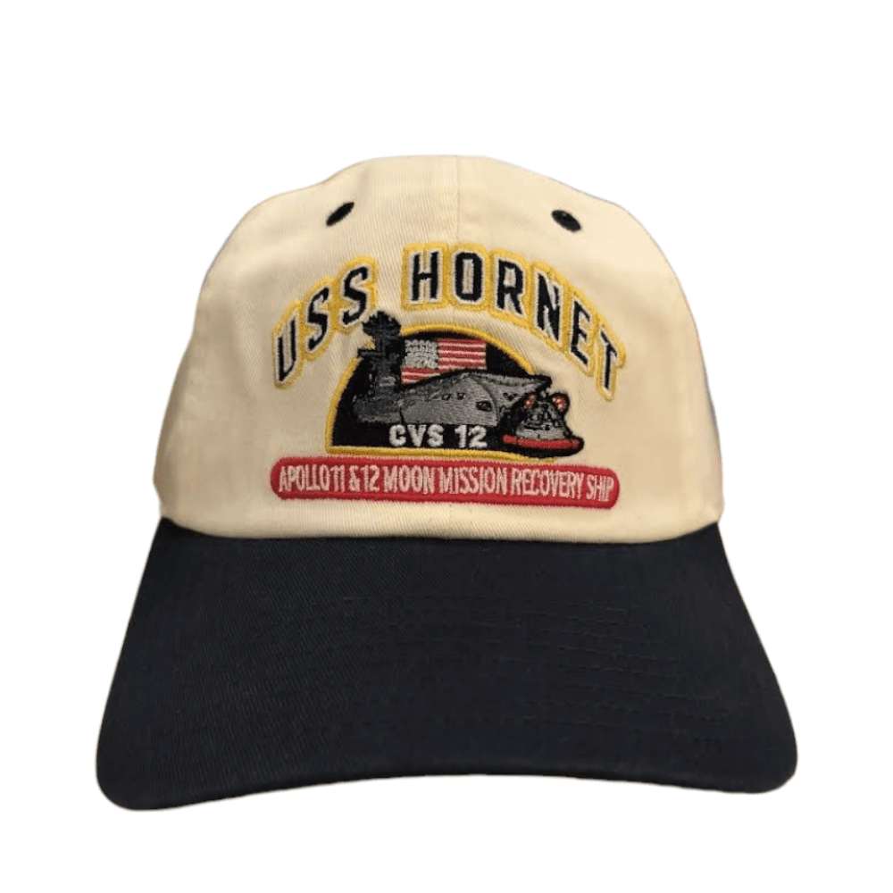 Apollo 11 & 12 Moon Mission Recovery Ship Cap
