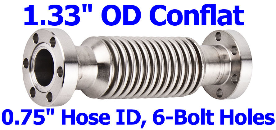 1.33" OD Conflat Bellows