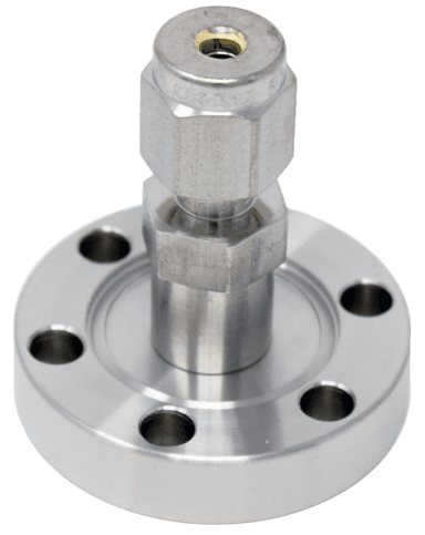 133xSWG-12 1.33" OD Conflat Flange to 1/8" Swagelok