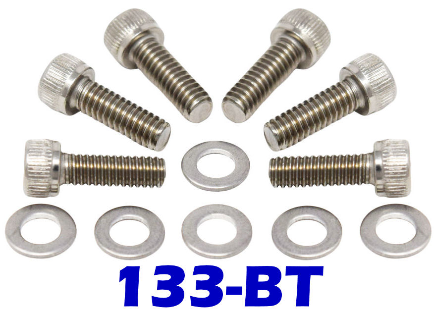 Bolt & Washer Kit Fits: 1.33" Conflat Tapped Hole (133-BT)