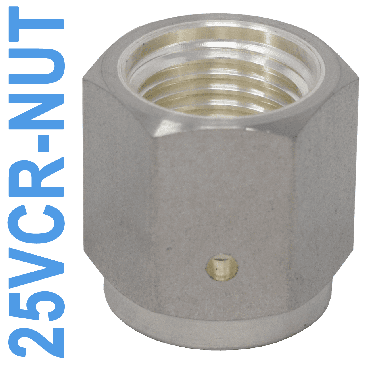 1/4" Female VCR Style Nut (25VCR-NUT)