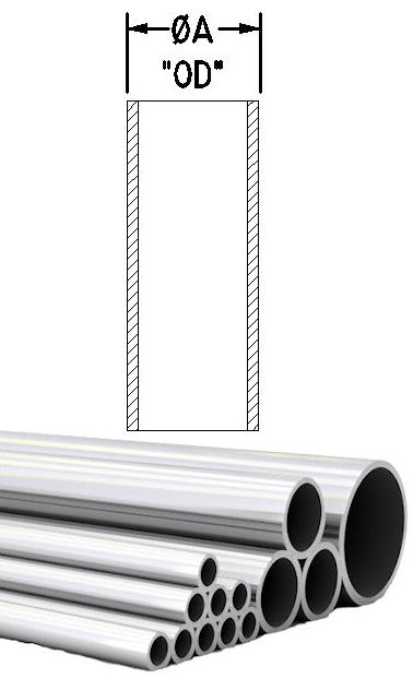 10" OD Stainless Steel Tubing (1000-ST-R)