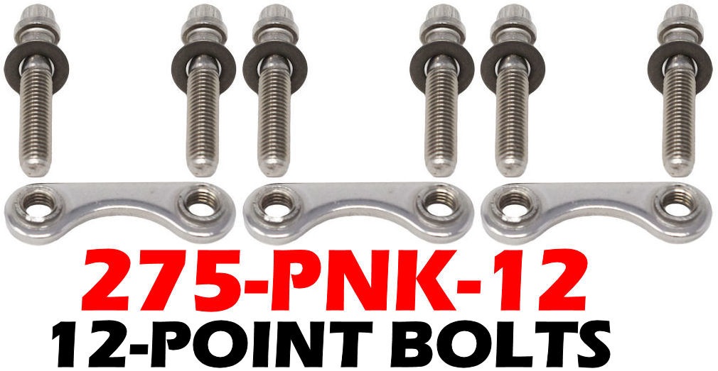 12-Point Bolt Kit Plate-Nuts & Washers Fits: 2.75" OD Conflat Clearance ...