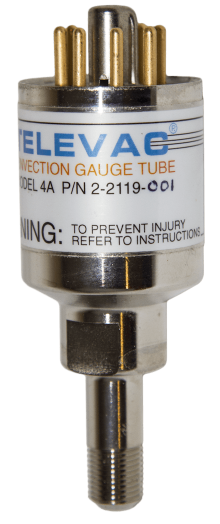 4A Televac Convection Gauge Tube (TEL-2-2119-001)