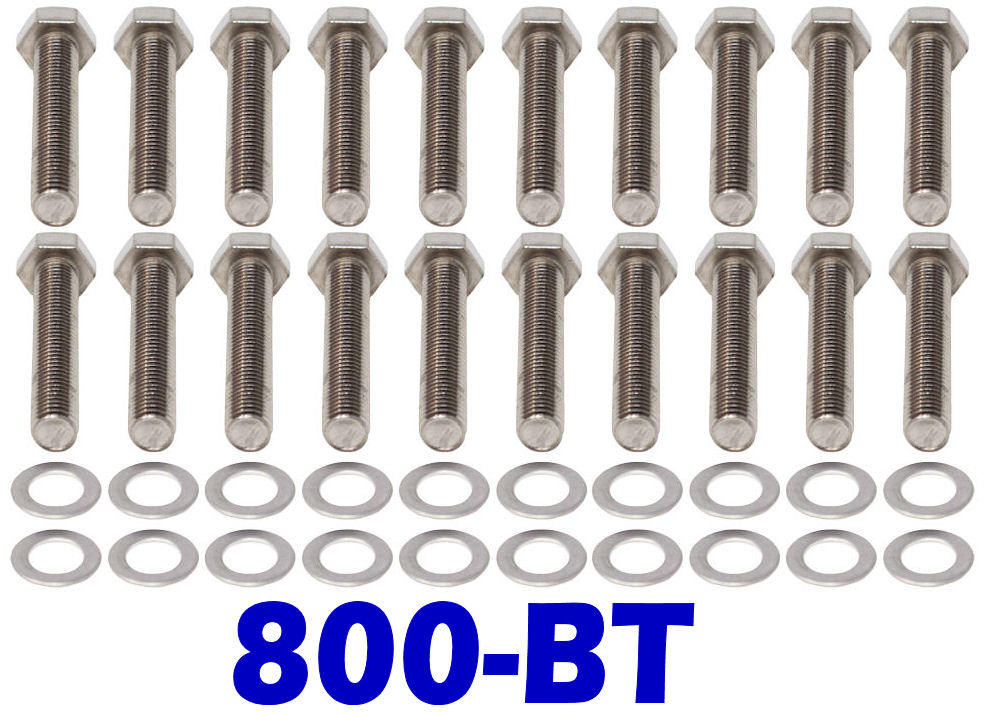 Bolt & Washer Kit Fits: 8.00" Conflat Tapped Hole (800-BT)