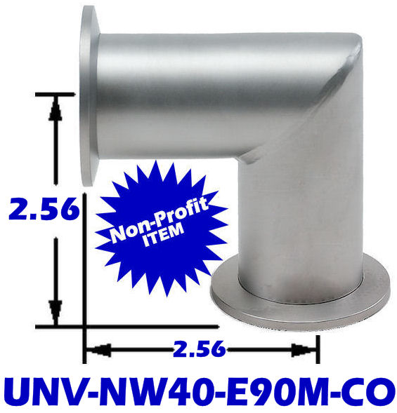 90° Mitered Elbow UNV-NW40-E90M-CO