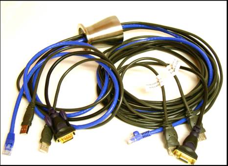 Double USB Glovebox Feedthrough