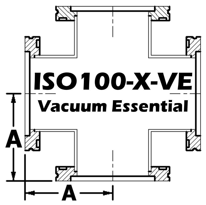 ISO100 Cross, 4-Way (ISO100-X-VE)