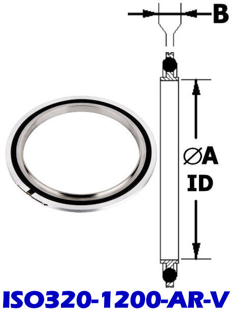 ISO320 Centering Ring ISO320-1200-AR-V