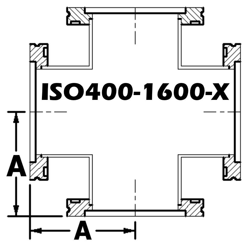 ISO400 Cross, 4-Way (ISO400-1600-X)