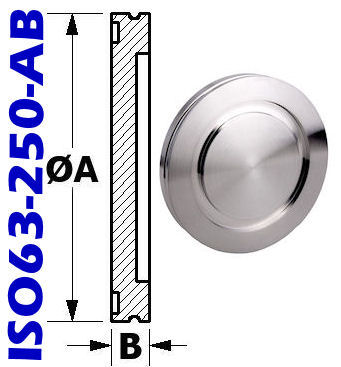ISO63 Aluminum Blank (ISO63-250-AB)