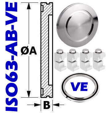 ISO63 Aluminum Blank (ISO63-AB-VE)