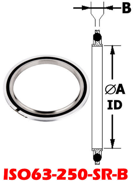 ISO63 Centering Ring (ISO63-250-SR-B)