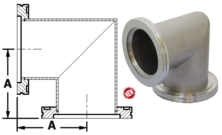 ISO63 Mitered Elbow (UNV-ISO63-E90M)