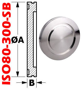 ISO80 Stainless Blank (ISO80-300-SB)