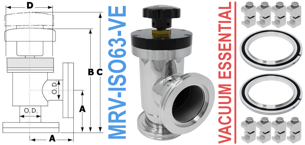 ISO63 Manual Right Angle Valve (MRV-ISO63-VE)