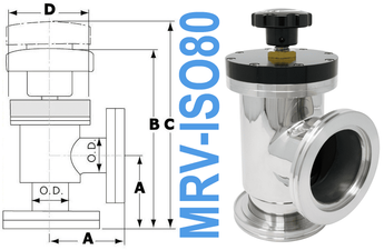 ISO80 Manual Right Angle Valve (MRV-ISO80)