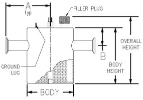 Molecular Sieve Trap NW50 (MST-NW50x4)