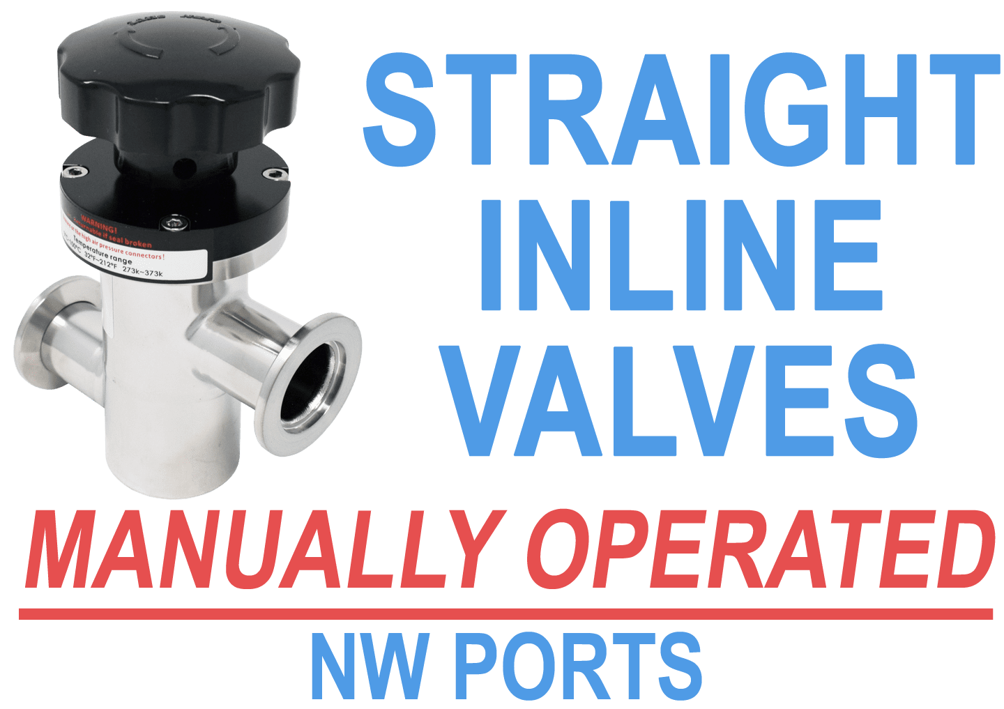 NW Manual Inline Valves