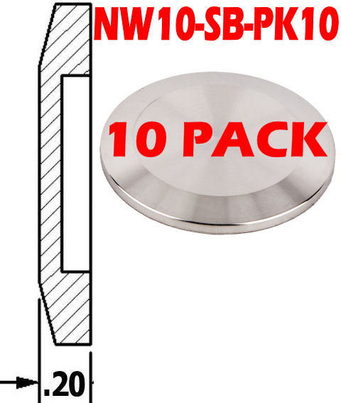 NW10 - Stainless Blank NW10-SB-PK10