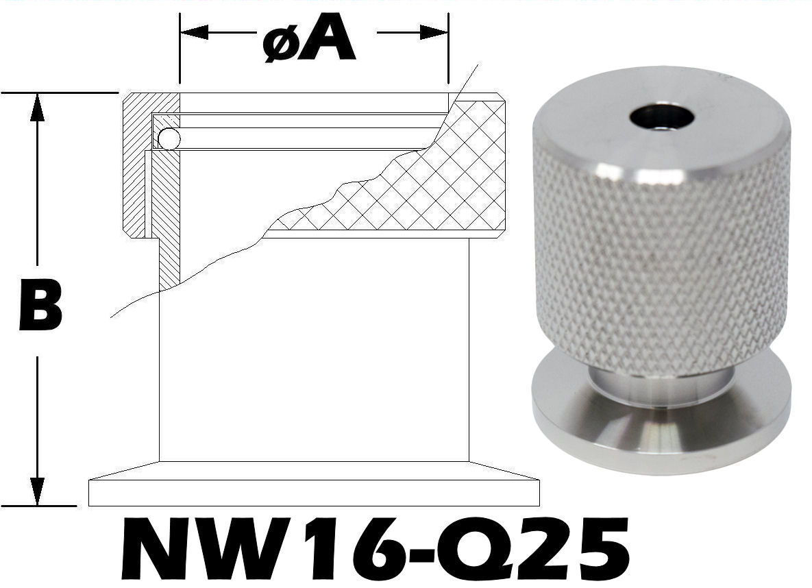 NW16 Quick Coupling To 1/4" OD Tube Size (NW16-Q25)