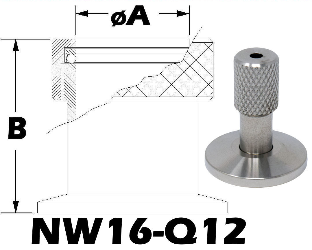 NW16 Quick Coupling To 1/8" OD Tube Size (NW16-Q12)