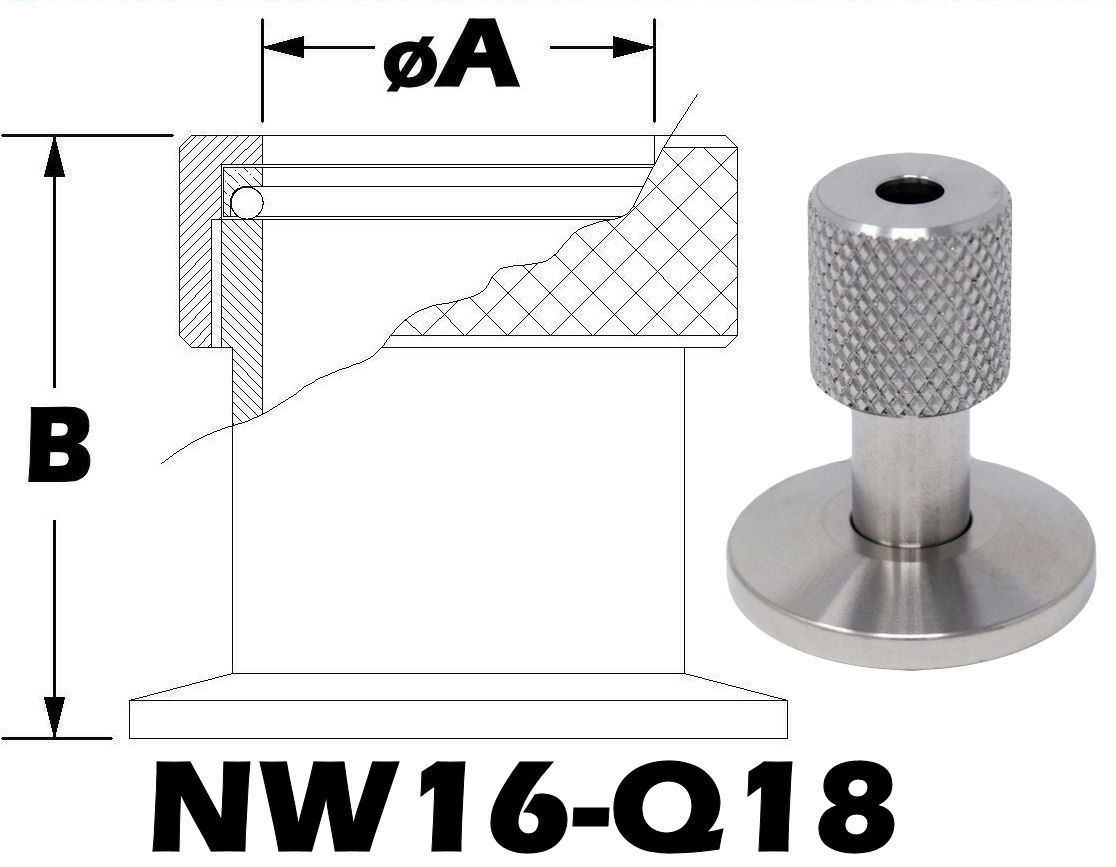 NW16 Quick Coupling To 3/16" OD Tube Size (NW16-Q18)