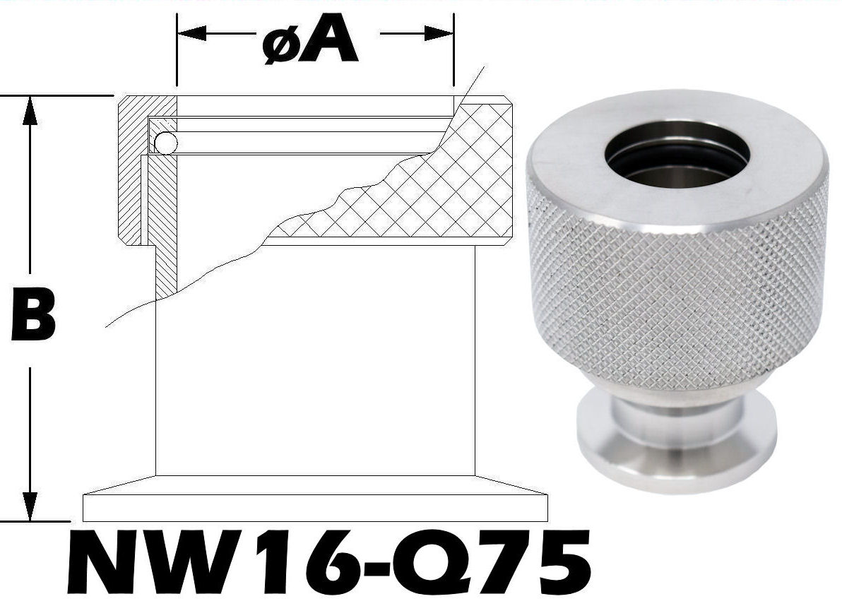 NW16 Quick Coupling To 3/4" OD Tube Size (NW16-Q75)
