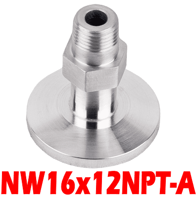 NW16 to 1/8" Male NPT (NW16x12NPT-A)